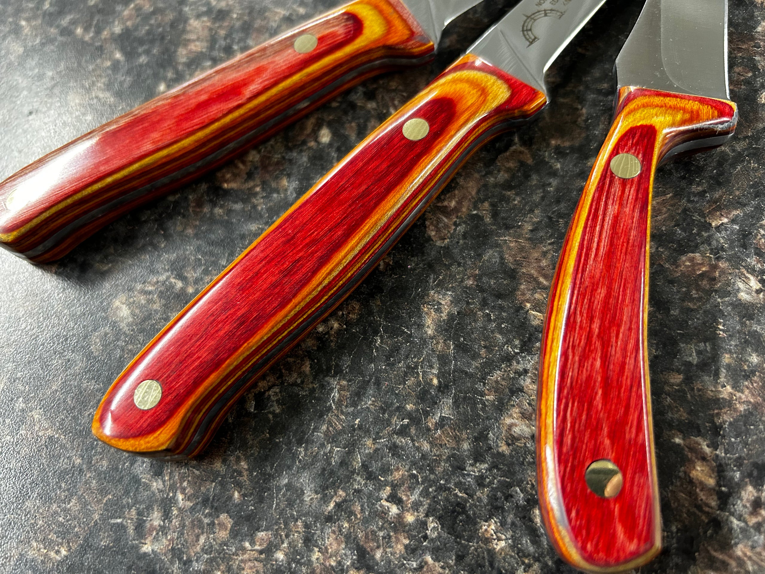 Tequila Sunrise Double Edge Fillet Knife | Northern Edge Knives