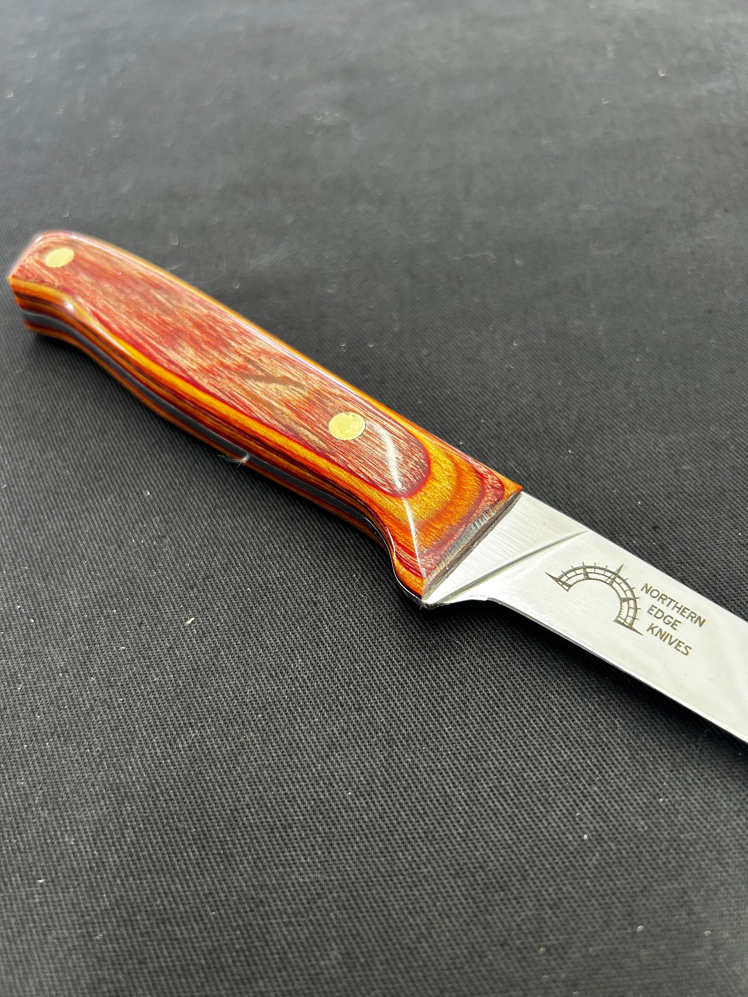 Tequila Sunrise Double Edge Fillet Knife | Northern Edge Knives